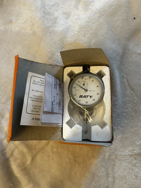 NEW BATY DIAL Gauge, In Original Boxes With Original Leaflets 0.001 £0. ...