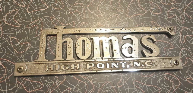 THOMAS BUILT SCHOOL Buses, Highpoint NC, Bus Emblem Broken £18.48 ...