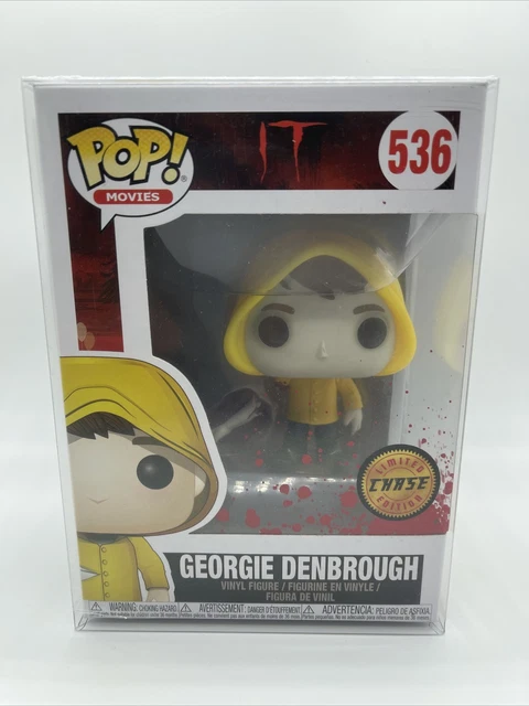 FUNKO POP! IT Georgie Denbrough with Boat #536 New w/Pop Protector EUR ...