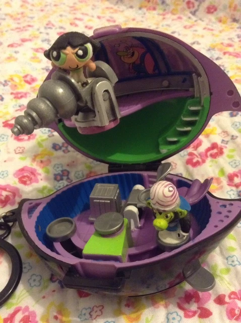 THE POWERPUFF GIRLS * Pocketoons Microland Rare Buttercup Compact ...