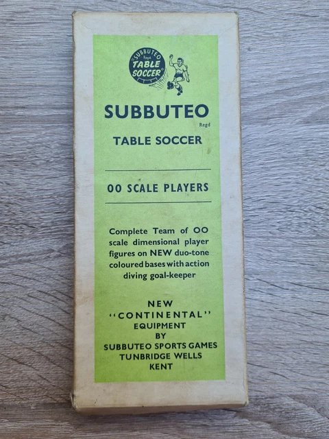 ORIGINAL SUBBUTEO TABLE Soccer Football Team No.18 £15.00 - PicClick UK