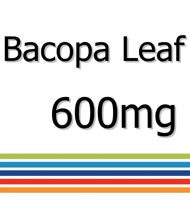 BACOPA LEAF 600MG x 360 Tablets - Boosts Energy £59.49 - PicClick UK
