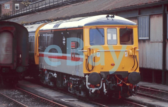 35MM RAILWAY SLIDE of Class 73 73142 @ Clapham Junction - Copyright to ...