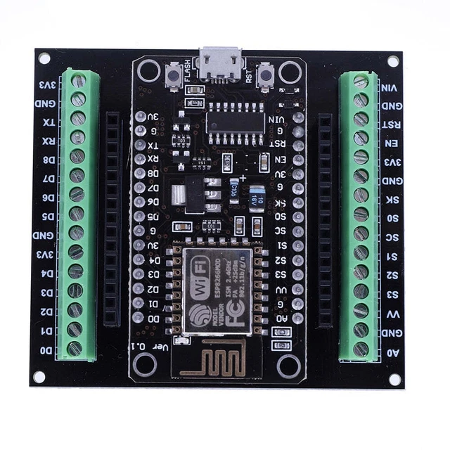 Esp8266 Breakout Board Gpio 1 Into 2 For Esp8266 Esp 12e Nodemcu Development Boa 2719