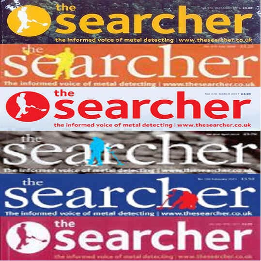 MAGAZINE - THE Searcher Metal Detecting Contents Index Shown - Various ...