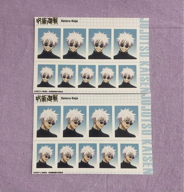 JUJUTSU KAISEN ID Photo Set Satoru Gojo Japan Anime £52.27 - PicClick UK