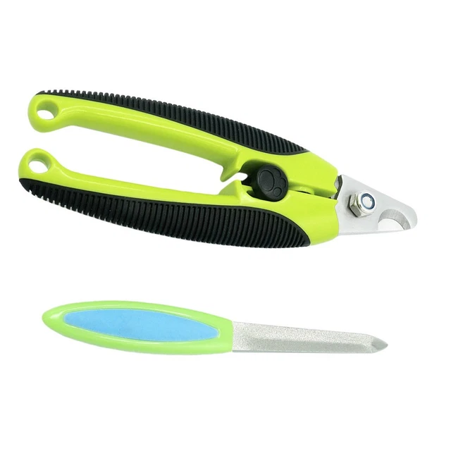 STAINLESS STEEL DOG Nail Clipper Ripple Pattern Dogs Claw Cutter Cat ...