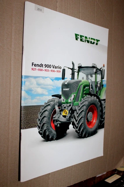 PROSPECTUS TRACTEUR FENDT VARIO 939 Tractor Traktor Trattore Prospekt Brochure EUR 14,99 ...