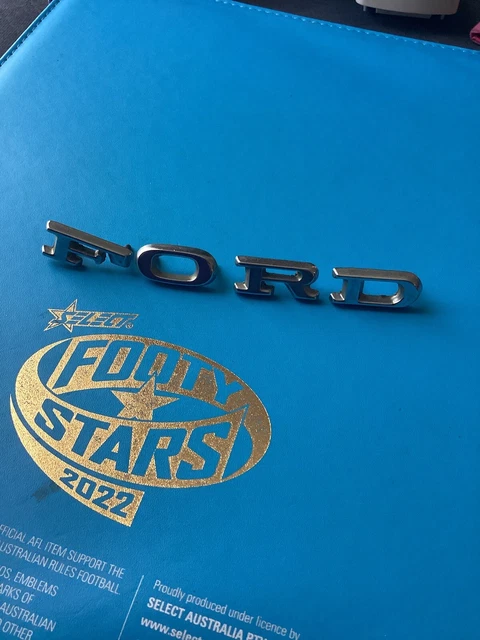 VINTAGE GENUINE FORD LETTERS BADGE F.O.R.D All Pins On Back Intact ...