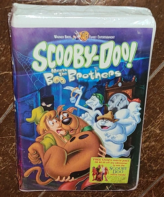 SCOOBY-DOO! MEETS THE Boo Brothers (VHS, 2000, Warner Bros.) Free ...