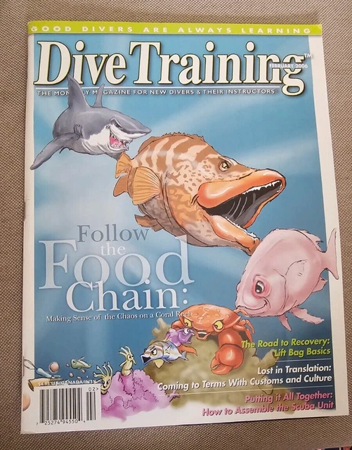 DIVE TRAINING MAGAZINE New Divers Instructors Feb 2006 Food Chain ...