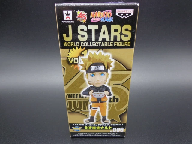 FIGURINE DE COLLECTION BANPRESTO NARUTO World J STARS 006 WCF 45th JUMP ...