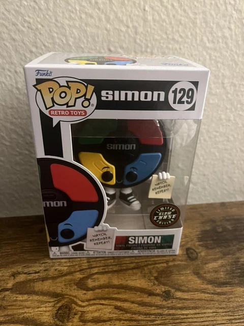 FUNKO POP! SIMON Glow in the Dark Figura GITD Chase #129 + Protettore ...