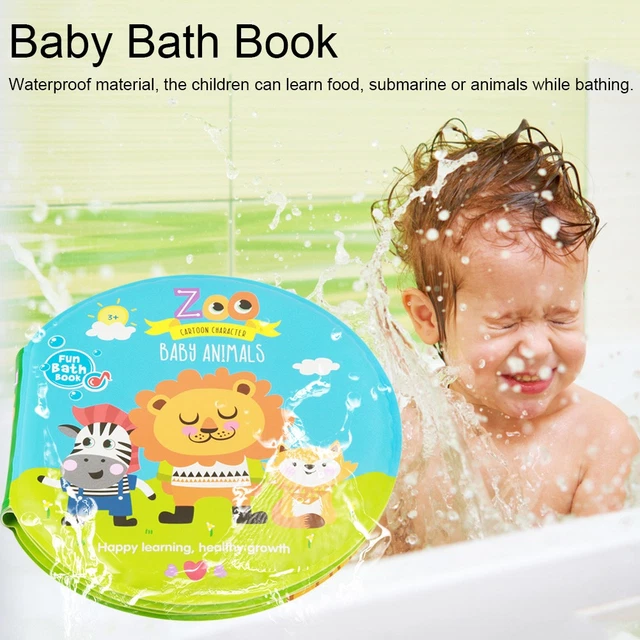 WATERPROOF BABY WATER Bath Book Zoo Animal Educational Toy 3D2N $13.63 ...