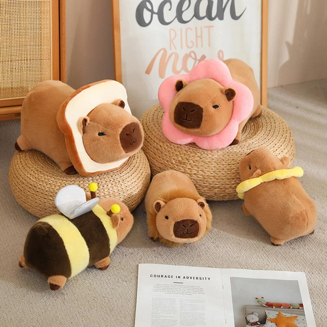 CUTE CAPYBARA STUFFED Toy Kawaii Soft Capybara Plushie Doll Pillow for ...