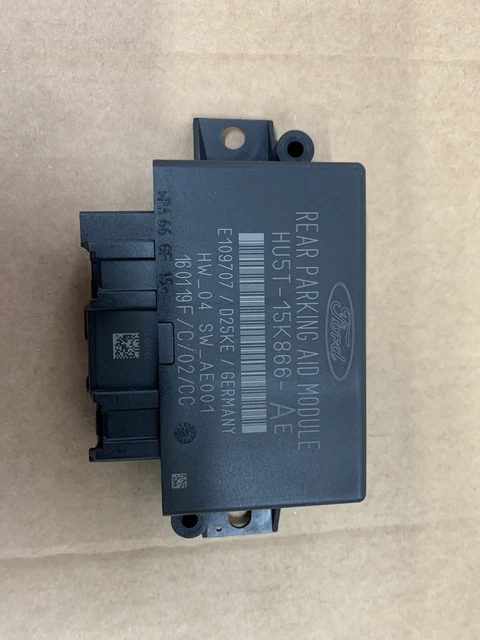 FORD FIESTA MK8 Rear Parking Aid Assist Module Hu5T-15K866-Ae 2018-2021 ...