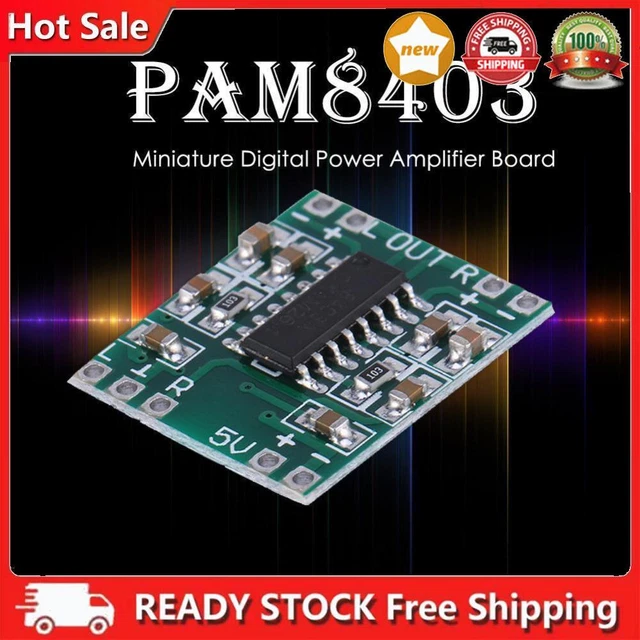 PAM8403 MODULE 2X3W Power Amplifier Module for Monitor Portable DVD ...