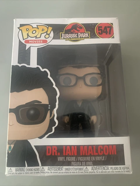 RARE VAULTED JURASSIC Park - Dr.Ian Malcolm #547 Funko Pop! See Details ...