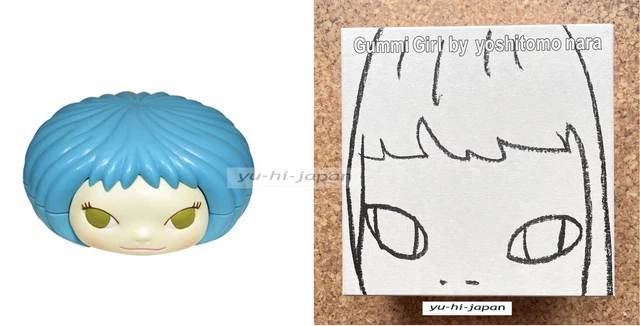 YOSHITOMO NARA GUMMI Girl Gummy Solan BLUE Candy Case Authentic from ...