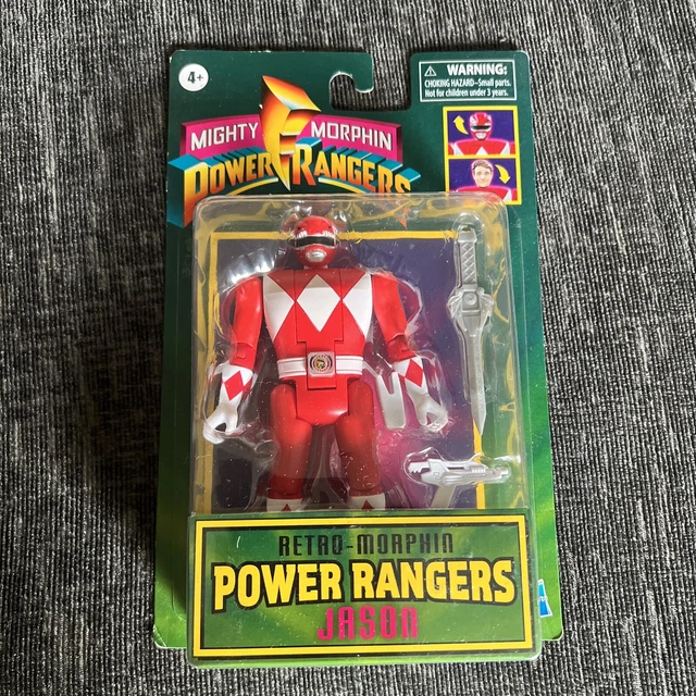 HASBRO MIGHTY MORPHIN Power Rangers: Retro Collection Jason Red Ranger ...