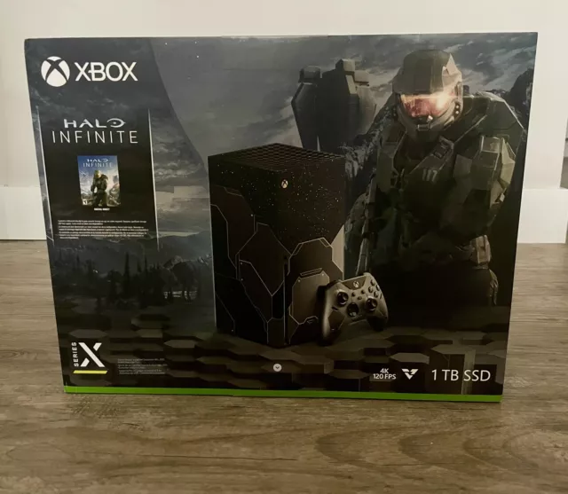 MICROSOFT XBOX SERIES X Halo Infinite Limited Edition Console - Brand ...