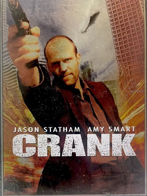 CRANK DVD ACTION Film Movie Jason Statham Amy Smart Special Case ...