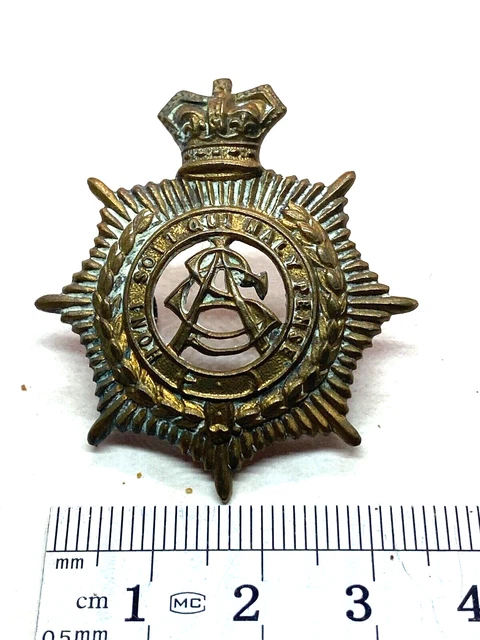 ORIGINAL BRITISH ARMY - Victorian Army Service Corps Cap Badge £18.00 ...