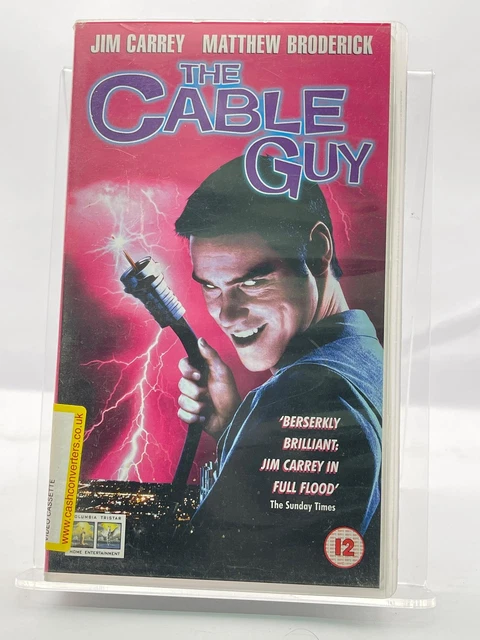 THE CABLE GUY, Starring Jim Carrey On VHS Video Cassette Tape £8.99 ...