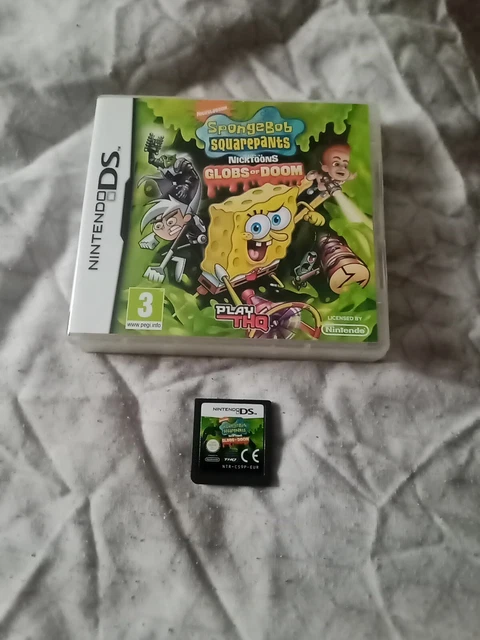SPONGEBOB SQUAREPANTS NICKTOONS Globs Of Doom Nintendo Ds Game £2.99 ...