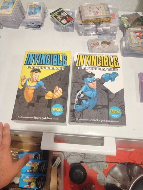 INVINCIBLE COMPENDIUM VOLUME 1 And Invincible Compendium Volume 2 £45. ...