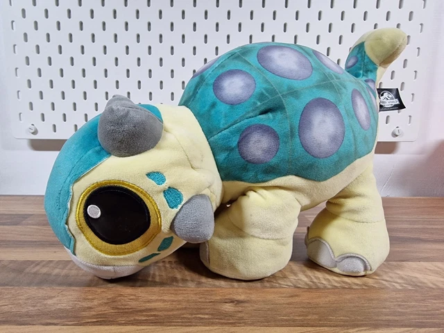 JURASSIC WORLD CAMP Cretaceous Ankylosaurus Bumpy Plush With Sounds ...