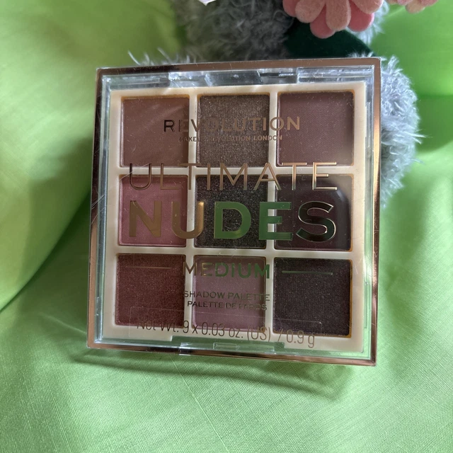 REVOLUTION ULTIMATE NUDES Eyeshadow Palette 9 Shades - Medium - New ...