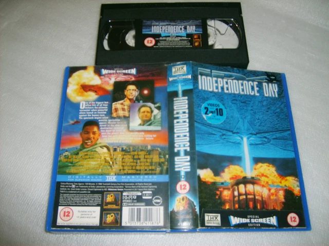 INDEPENDENCE DAY - Australian VHS Issue Will Smith/Jeff Coldburn ...
