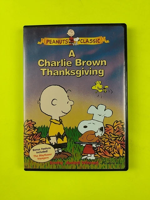 A CHARLIE BROWN Thanksgiving (DVD, 2000, Standard Version)-044 $3.76 ...