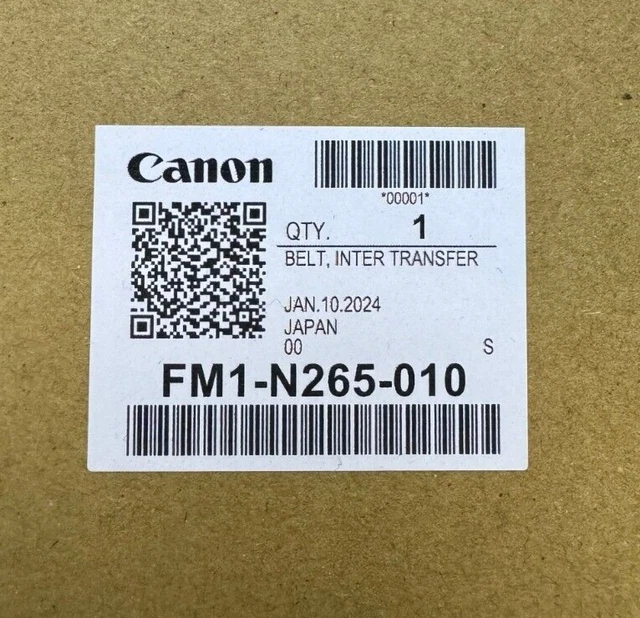 CINTURA ORIGINALE CANON FM1-N265-010 IBT C5535 C5540 C5550 C5560 IVA ...