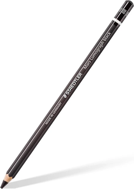 ARTIST PENCILS MARS Lumograph Black, 8B Artist Quality Sketching and ...