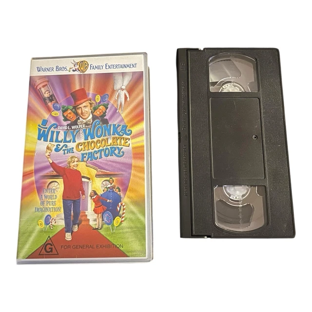 WILLY WONKA AND The Chocolate Factory VHS Video Tape $12.95 - PicClick AU