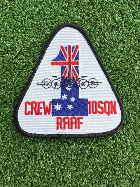 ROYAL AUSTRALIAN AIR Force “Crew” Cloth Patch - 10 Squadron RAAF - P-8 ...
