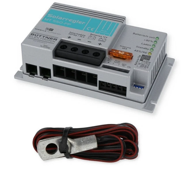 BÜTTNER ELEKTRONIK MT550-PP Solar-Laderegler, 550W EUR 190,36 - PicClick DE