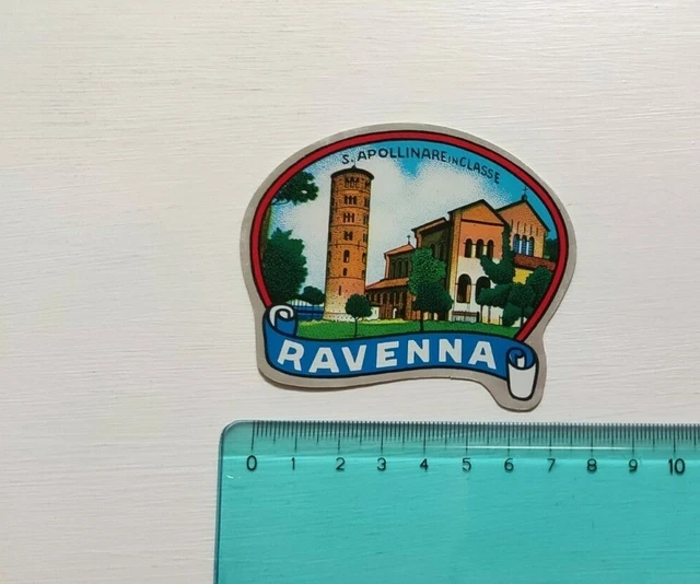 ADESIVO RAVENNA SANT'APOLLINARE IN CLASSE STICKER VINTAGE 80s ORIGINAL ...