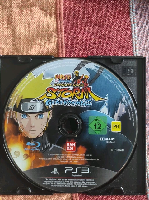 NARUTO SHIPPUDEN ULTIMATE Ninja Storm Generations Ps3 Playstation 3 ...