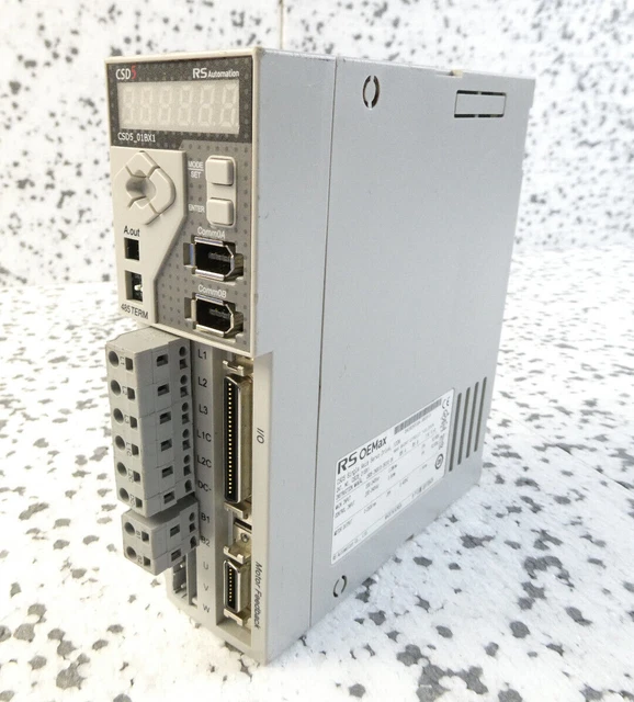 RS OEMAX CSD5_01BX1 (100W) CSD5 SINGLE AXIS SERVO DRIVE £184.83 ...