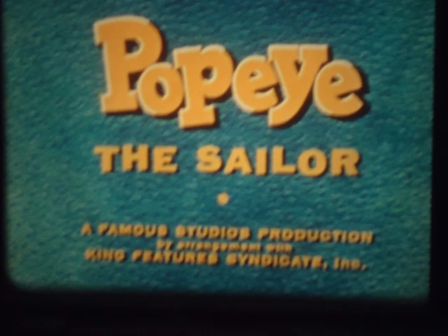 16MM POPEYE CARTOON Nurse To Meet Ya LPP 400' $231.51 - PicClick CA