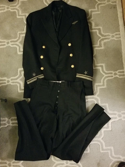 WWII US NAVY Dress Pilot Uniform, JB Simpson 1943 jacket and trousers ...