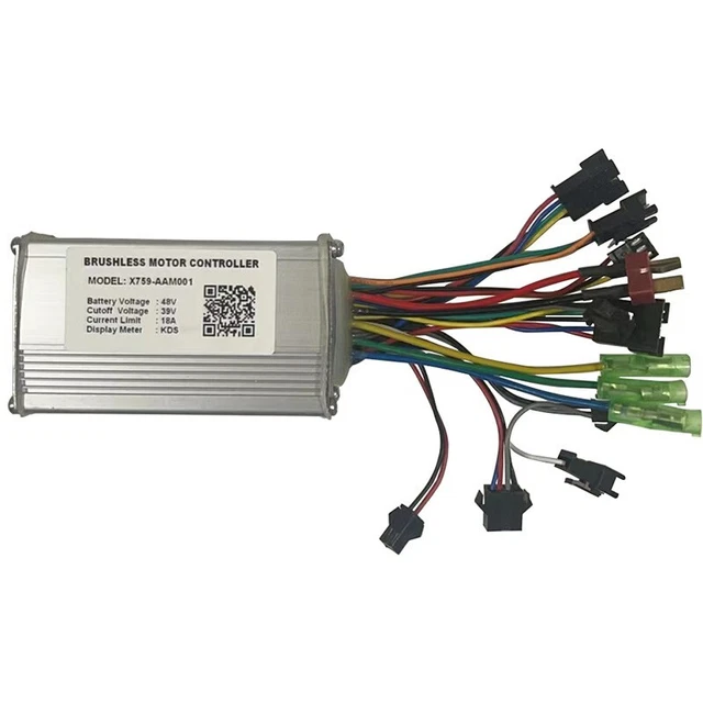 ELECTRIC BIKE BRUSHLESS Motor Controller EBIKE Conversion Kit48V 18A ...