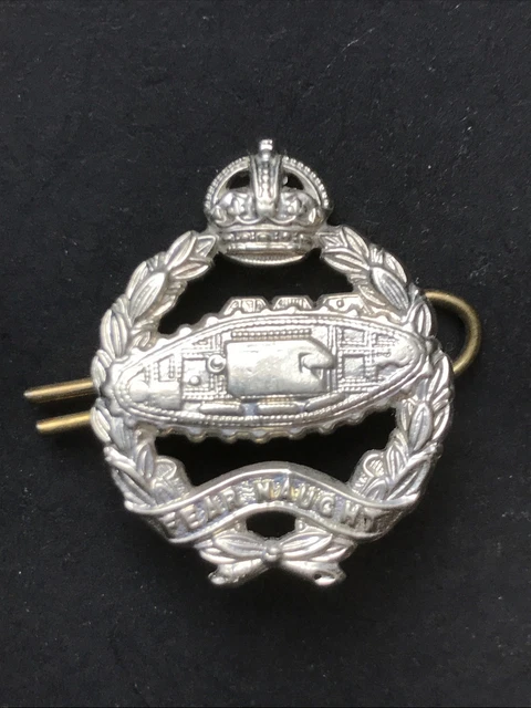 ROYAL TANK CORPS Original British Army Collar Badge EUR 20,77 - PicClick IT