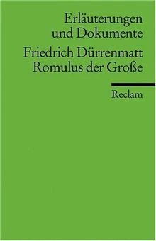 FRIEDRICH DÜRRENMATT ROMULUS der Große de Dürrenmat... | Livre | état très bon EUR 3,72 ...