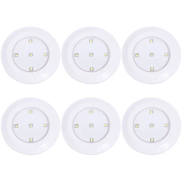 3 PCS WIRELESS under Cabinet Kitchen Lights Bedroom Wall Wardrobe £25. ...