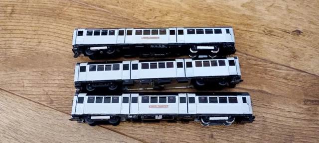 LONDON UNDERGROUND OO Gauge Scratch Built 3 Car Motorised Tube Stock £ ...