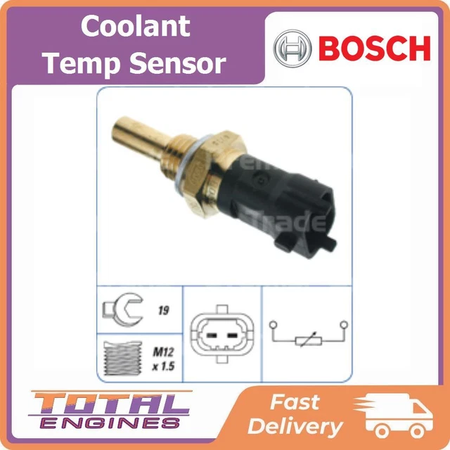 BOSCH COOLANT TEMP Sensor fits Holden Commodore VE Up To 12/2009 3.6L ...
